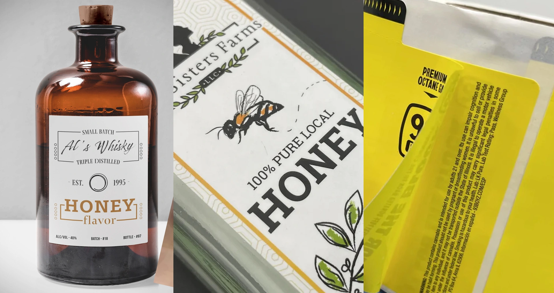 Premium Custom Printed Labels | Industrial Quality & Design | CSI