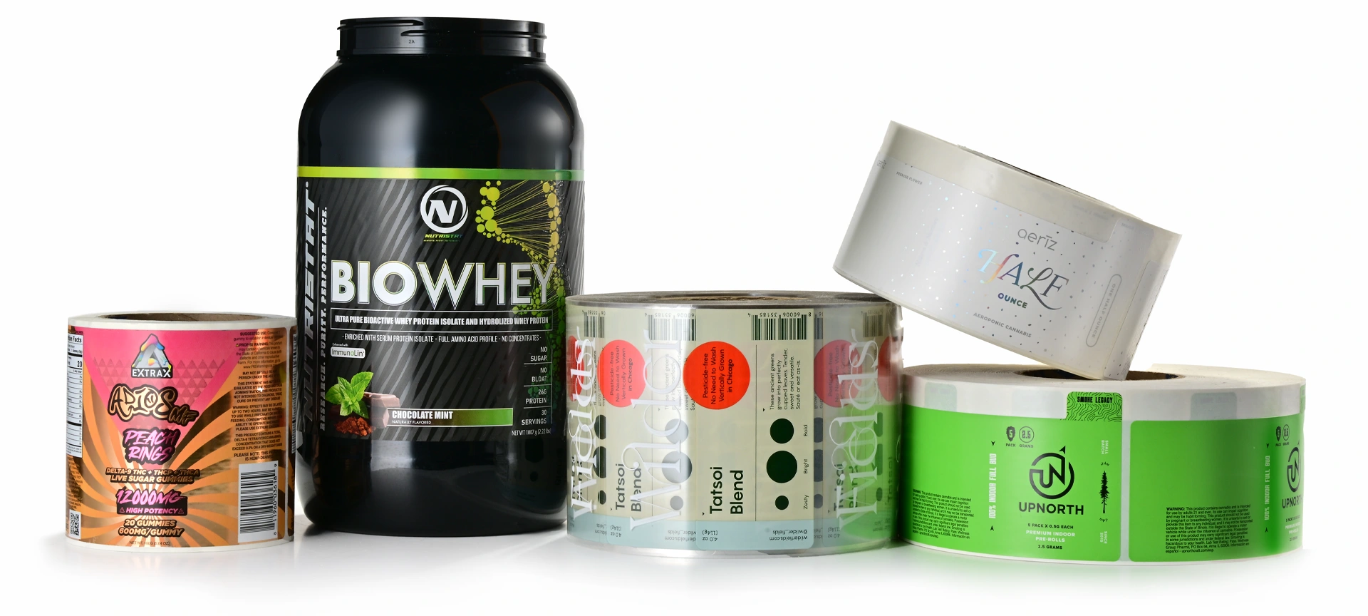 Premium Custom Printed Labels | Industrial Quality & Design | CSI